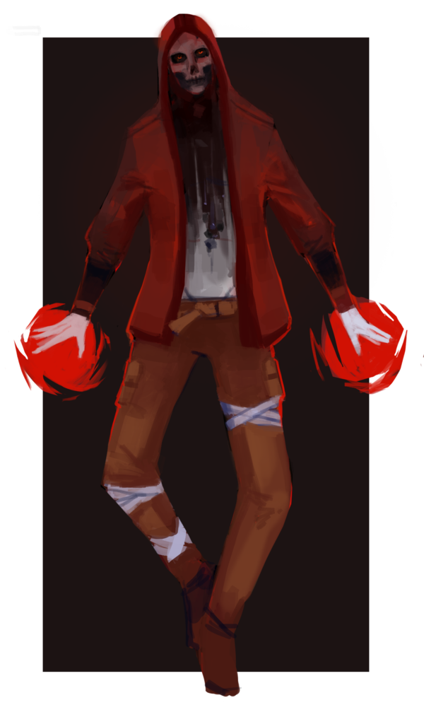 Colored full-body drawing - Artists&Clients