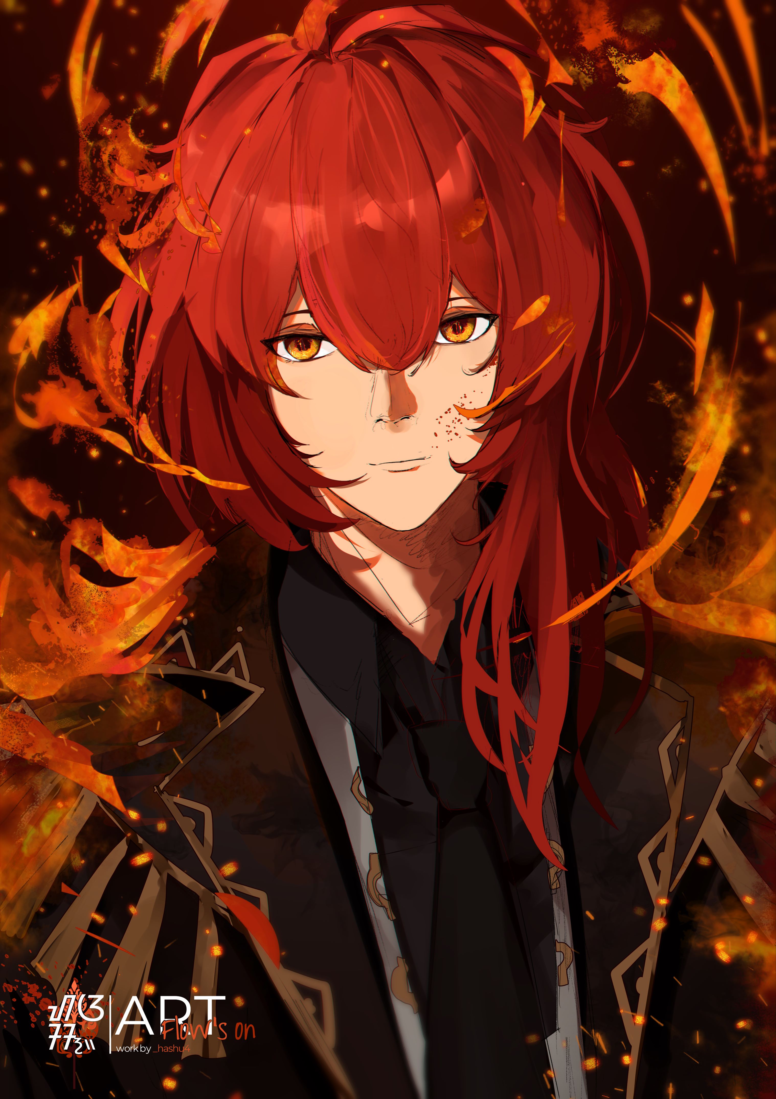 Colored Character Potrait [Personal] - Artists&Clients