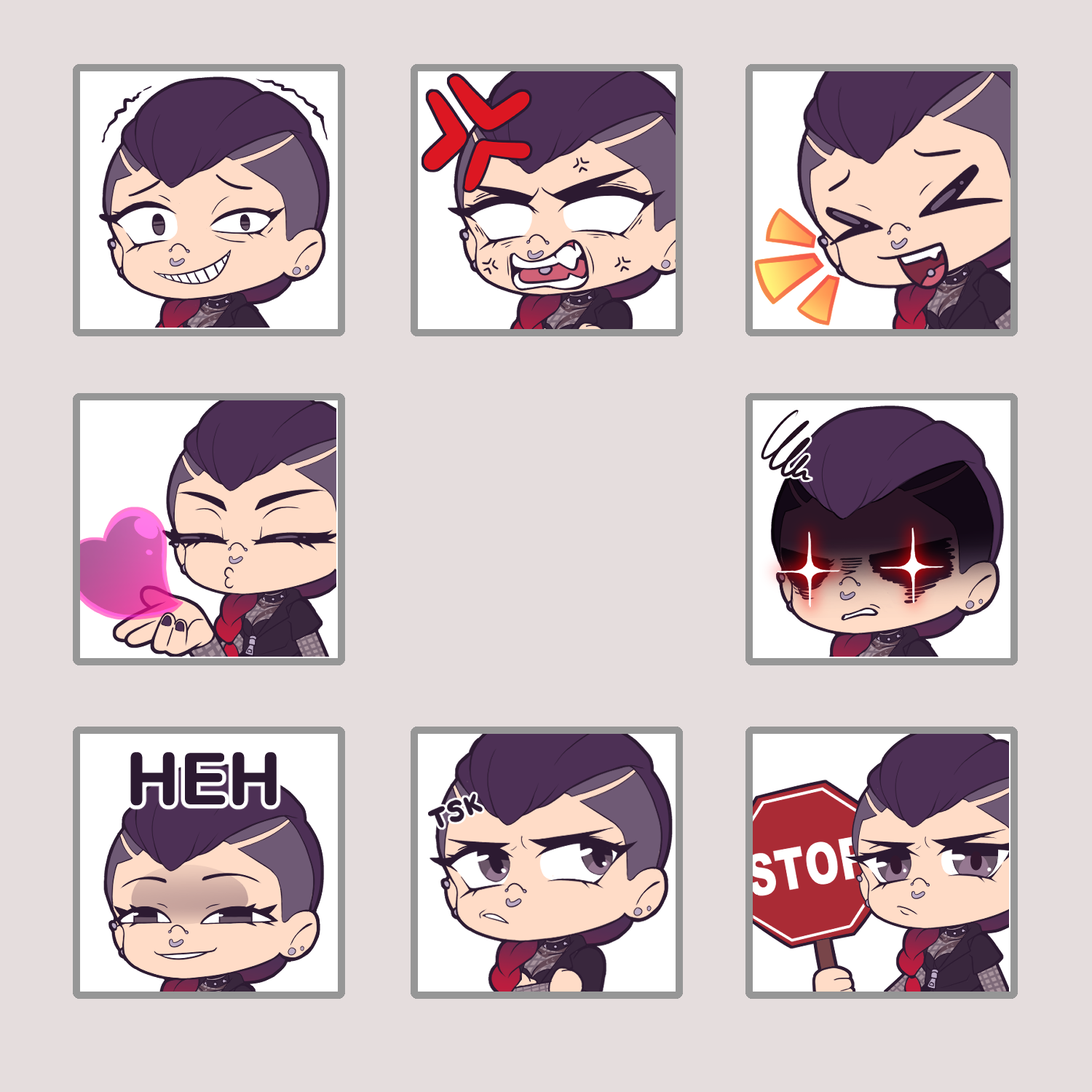 Twitch/Discord Emotes - Artists&Clients