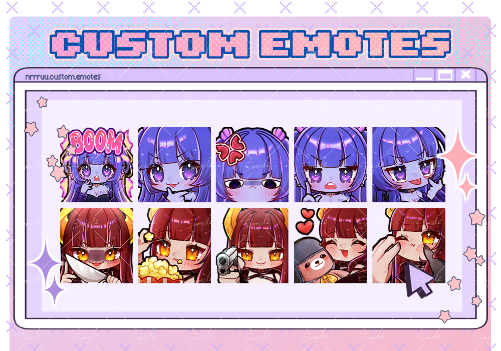 Custom Emotes - Artists&Clients