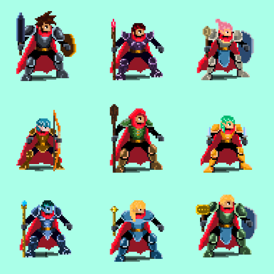 Pixel Art Game Asset Artistsandclients