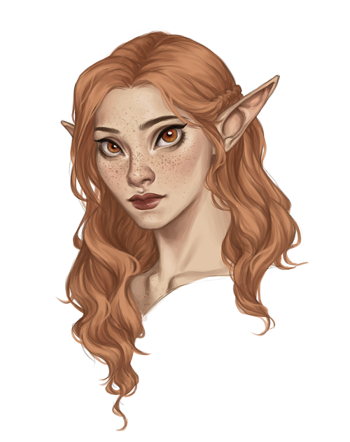 Painted Headshot - Artists&Clients