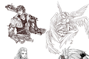 Waist Up Anime Manga Style - Artists&Clients