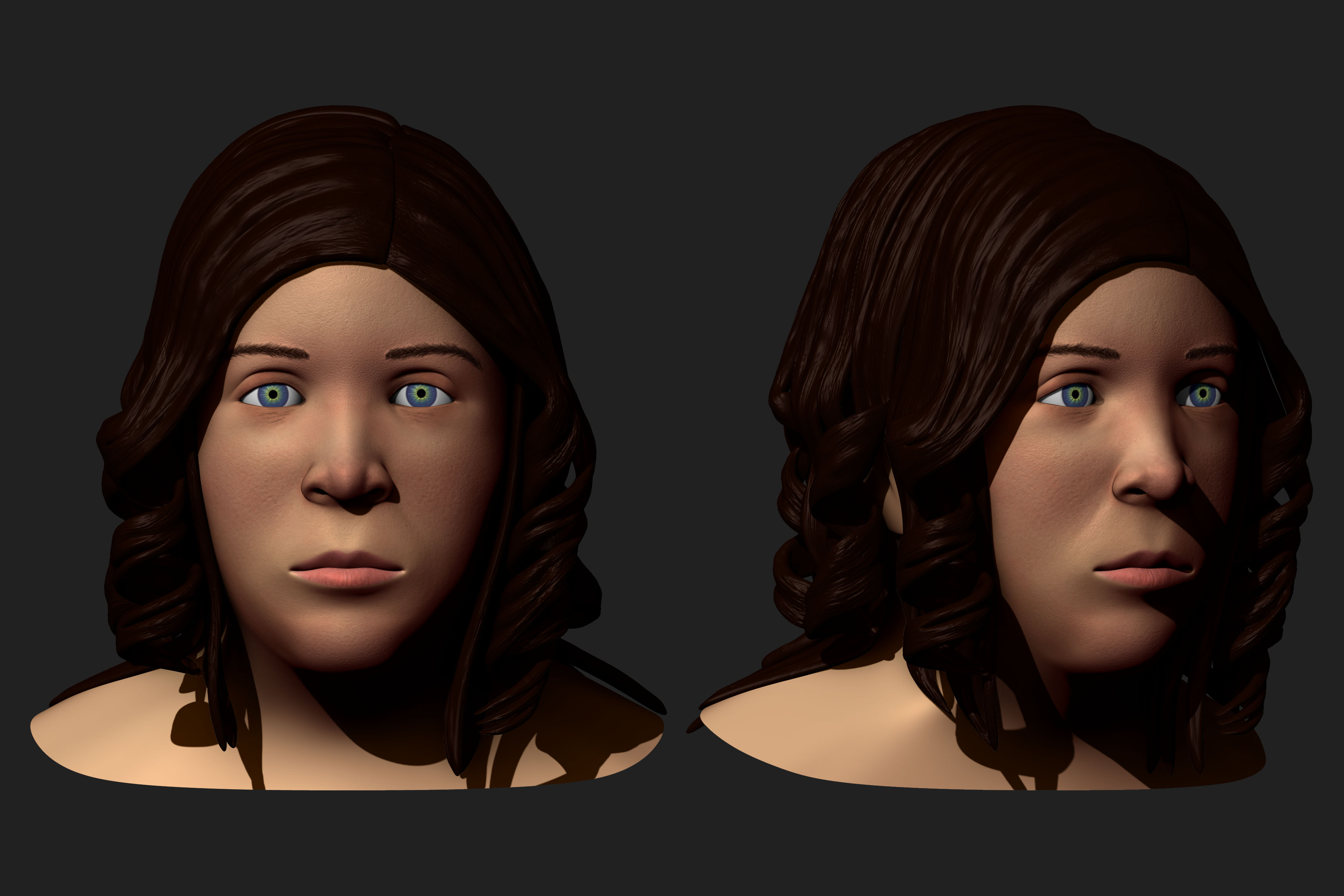 Character bust - Artists&Clients