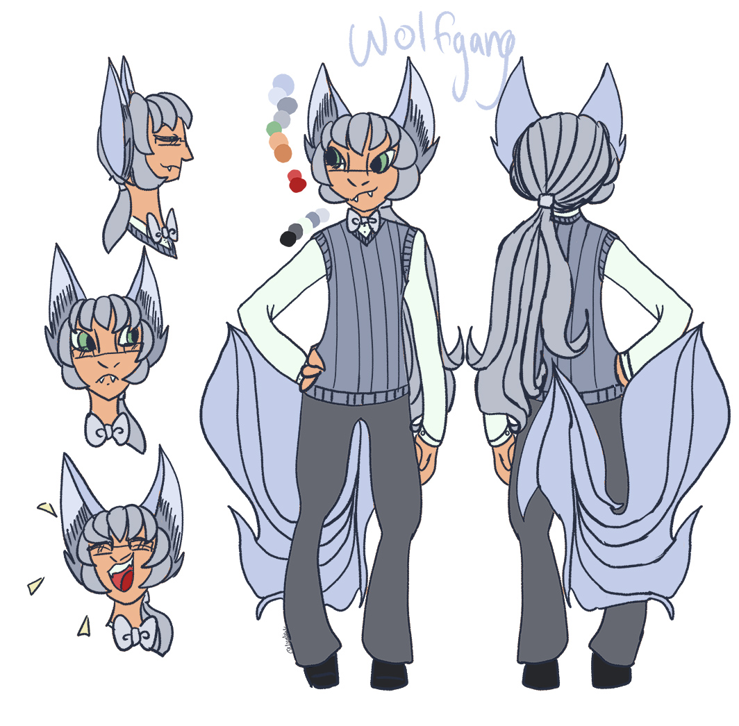 Character Reference Sheet - Artists&Clients