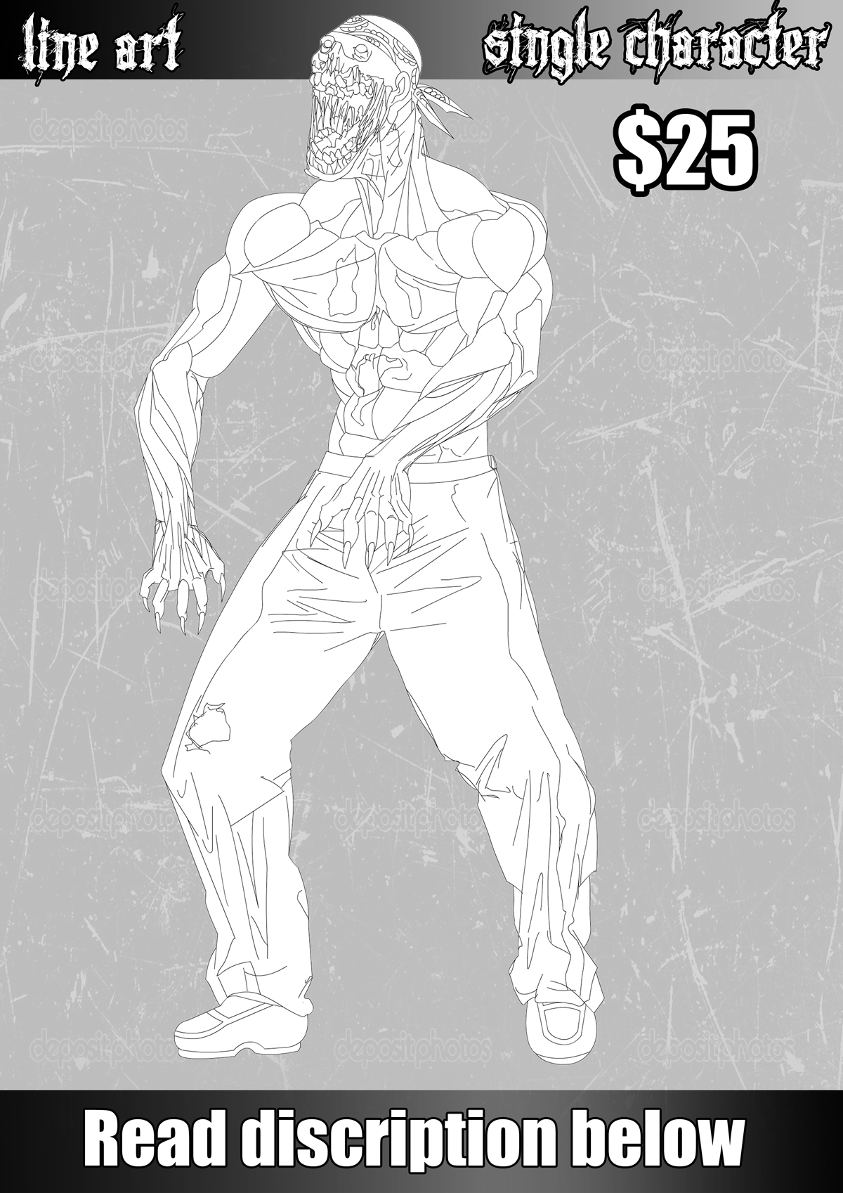 Line art commission - Artists&Clients