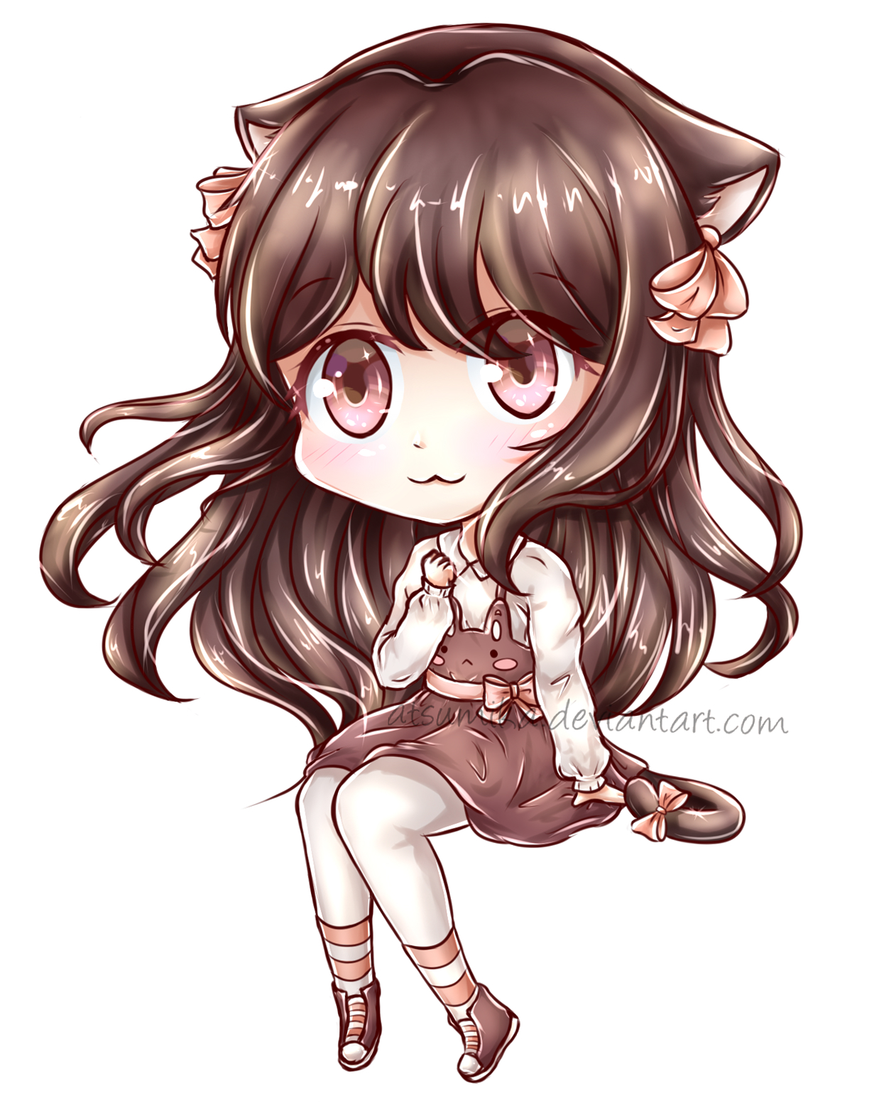 Coloured Detailed Chibi - Artists&Clients