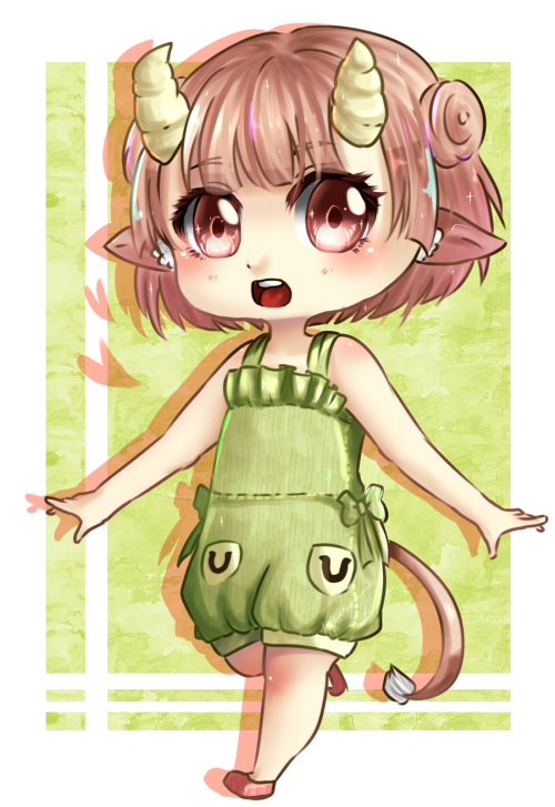 Colored Full Body Chibi - Artists&Clients