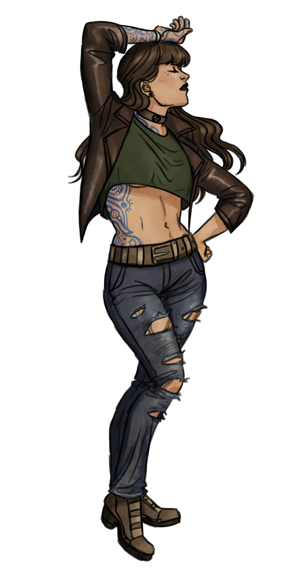 Full body character with colours - Artists&Clients