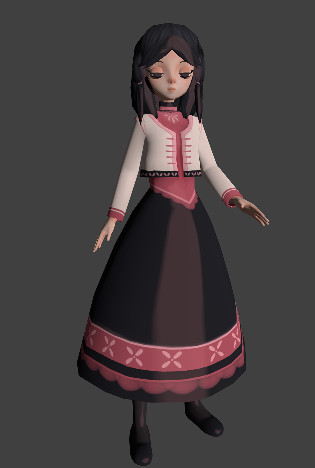 Simple 3D Model - Artists&Clients