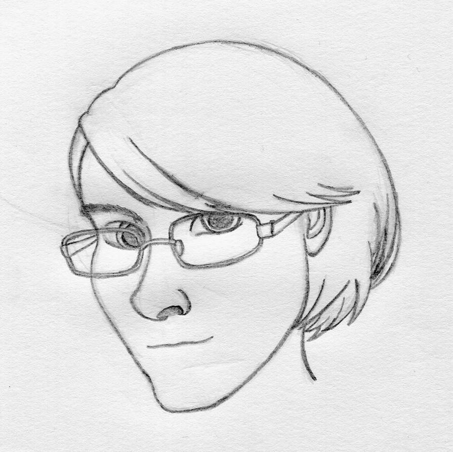 Pencil sketch headshot - Artists&Clients