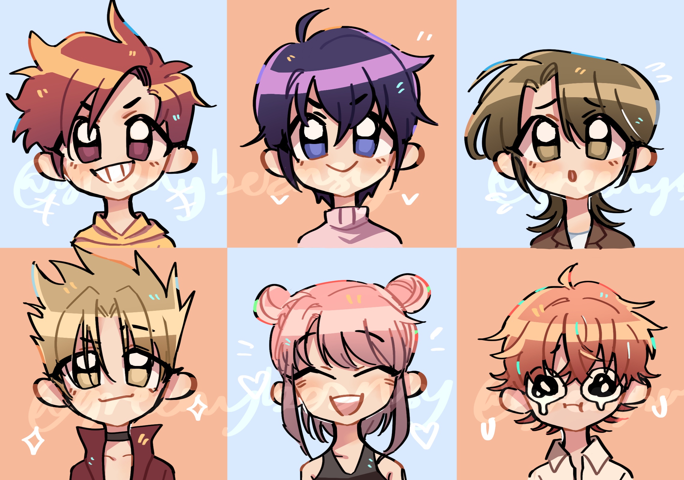 Chibi icons - Artists&Clients