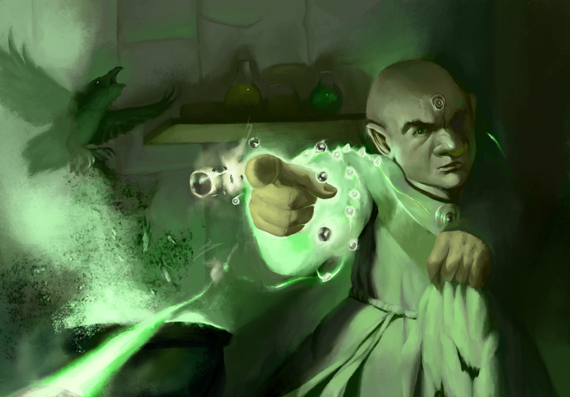 Fully rendered illustration - Artists&Clients