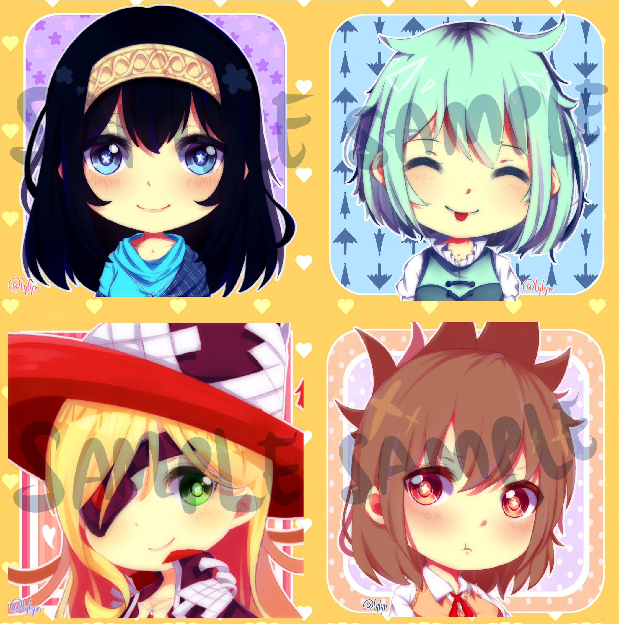 Chibi Icon / Avatar - Artists&Clients