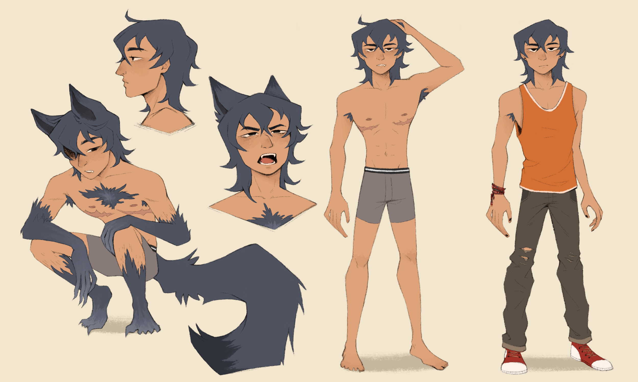 Character Reference Sheet - Artists&Clients