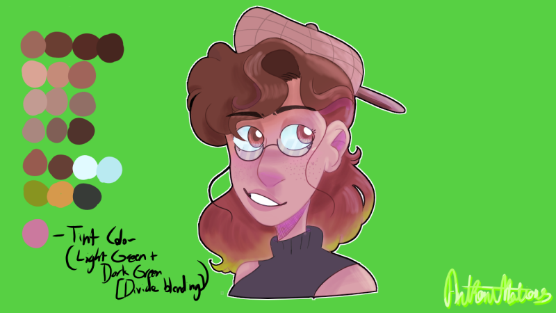 Colored OC (Stylized Form) - Artists&Clients