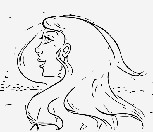 Outline drawing - Artists&Clients