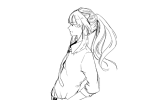 Line art full body commission - Artists&Clients