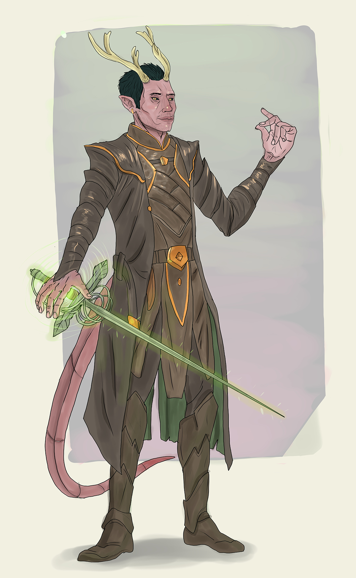 Digital Colored Character Full Body - Artists&Clients