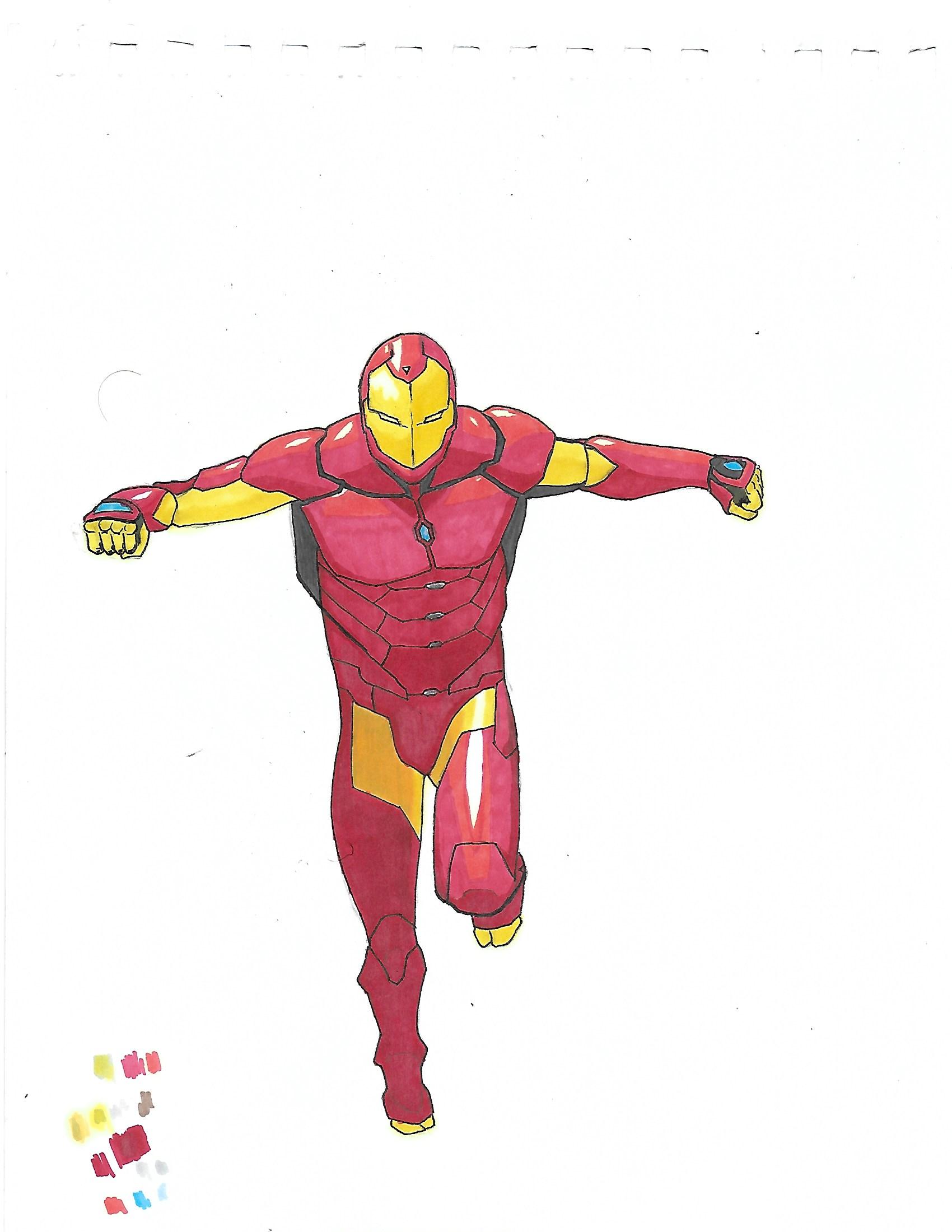 Colored Sketch Full Body - Artists&Clients