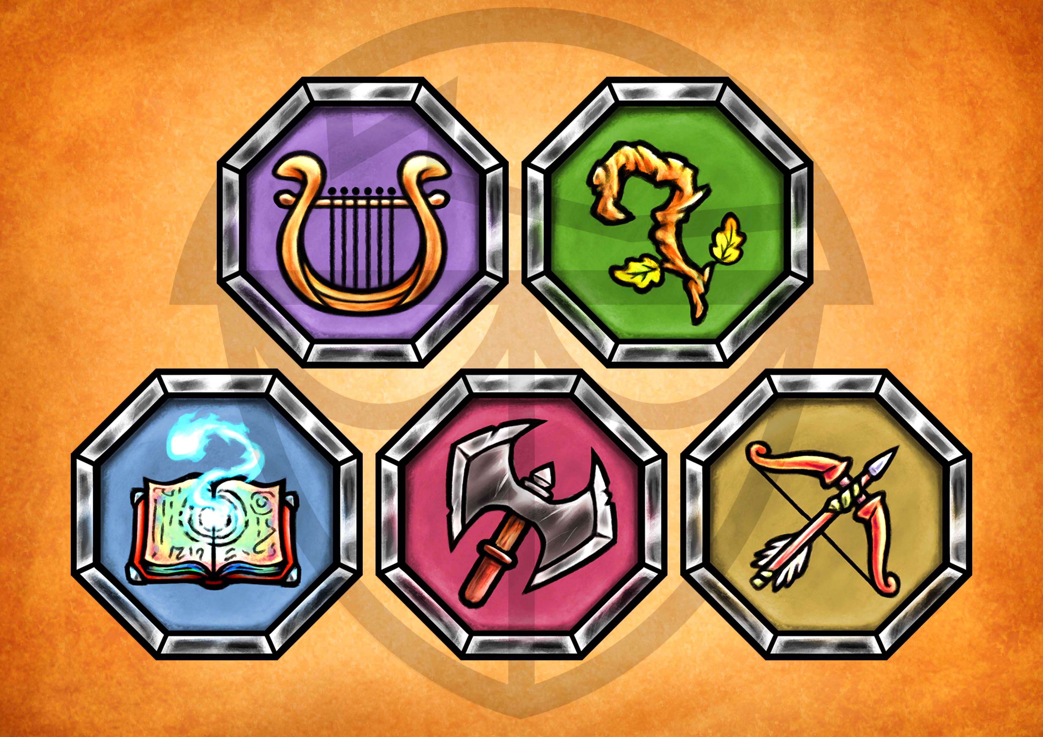 Tokens and icons for RPGs - Artists&Clients