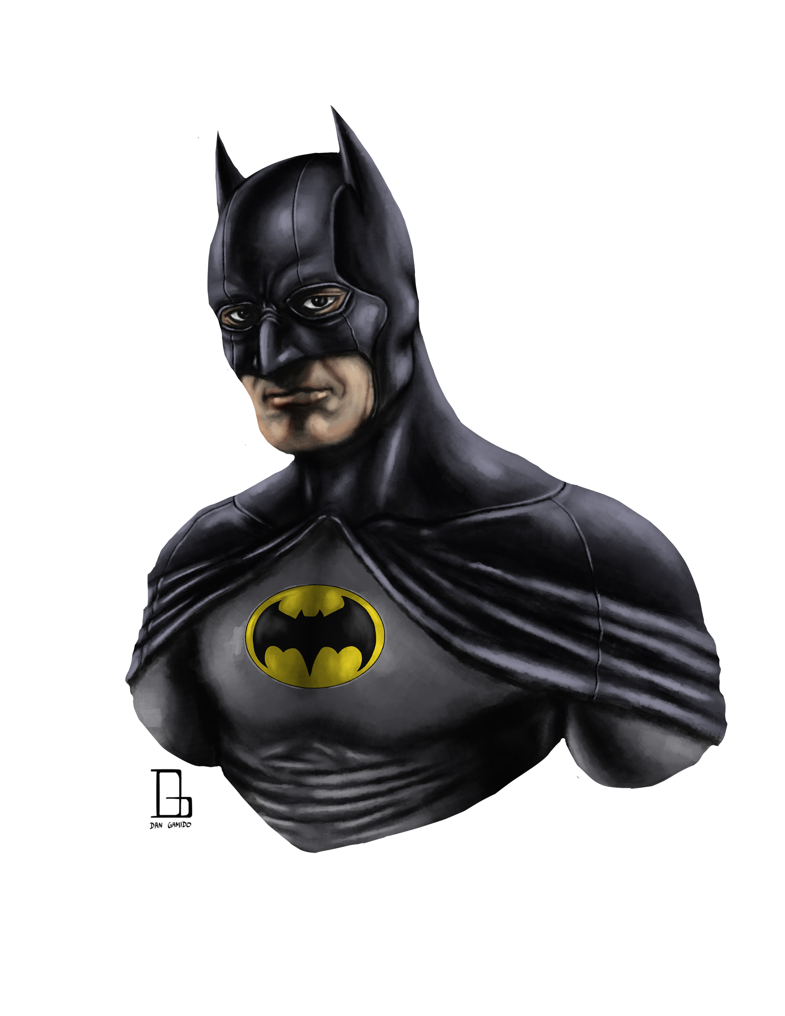 Comic Character Bust Shot - Artists&Clients