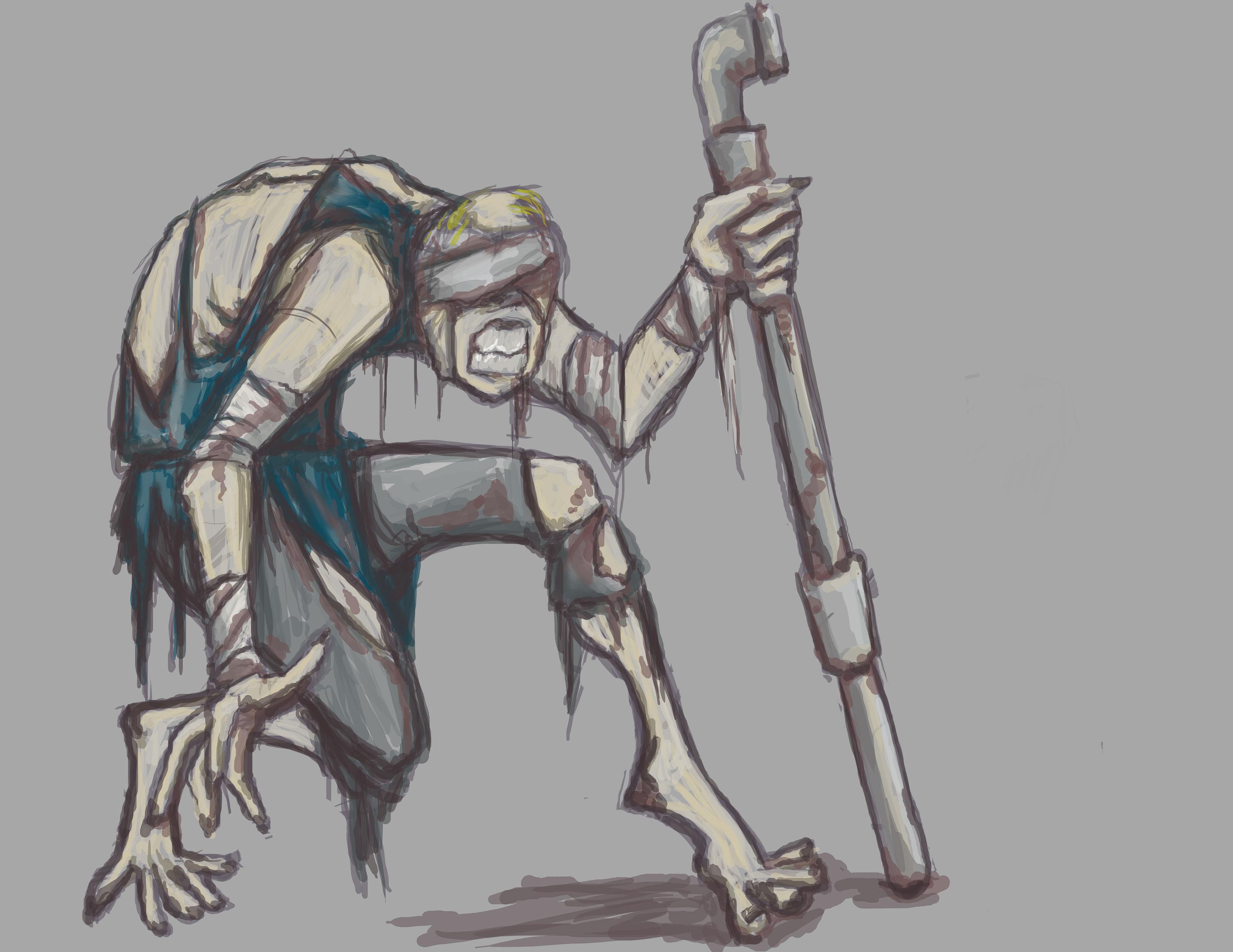 8"X10" Character Color Drawing - Artists&Clients