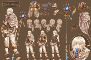 2D Character sheet - Artists&Clients