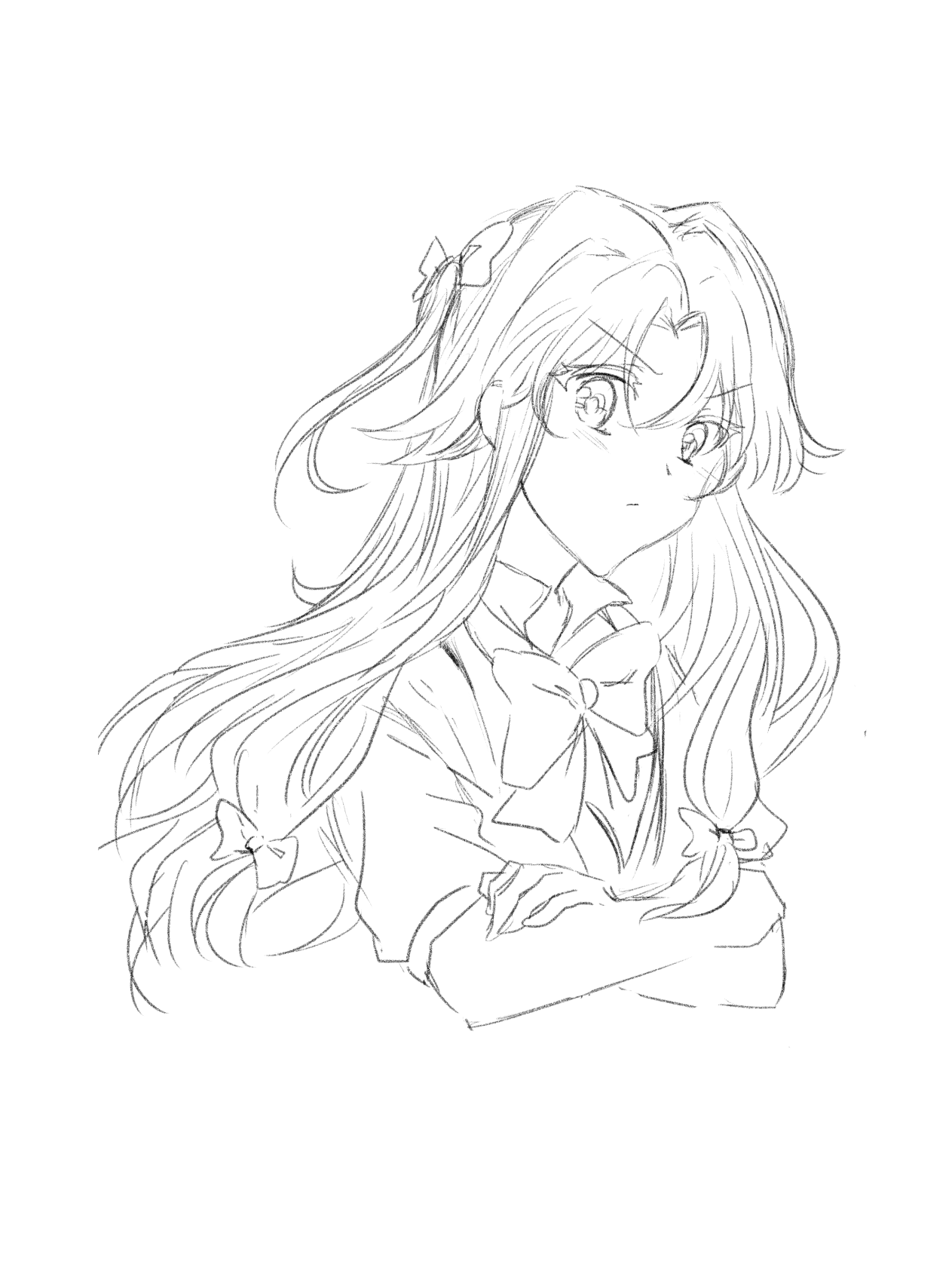 Bust Up Sketch - Artists&Clients