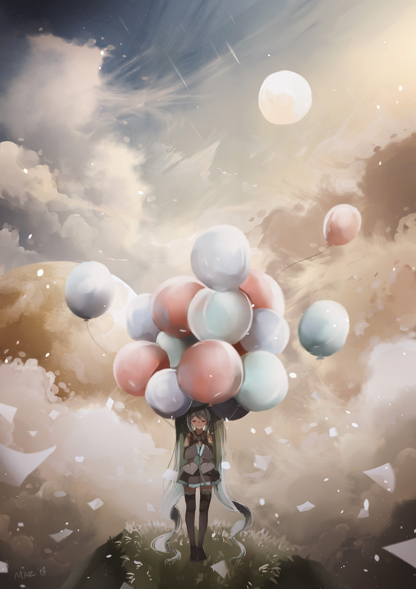 Colored Full Body + Background - Artists&Clients