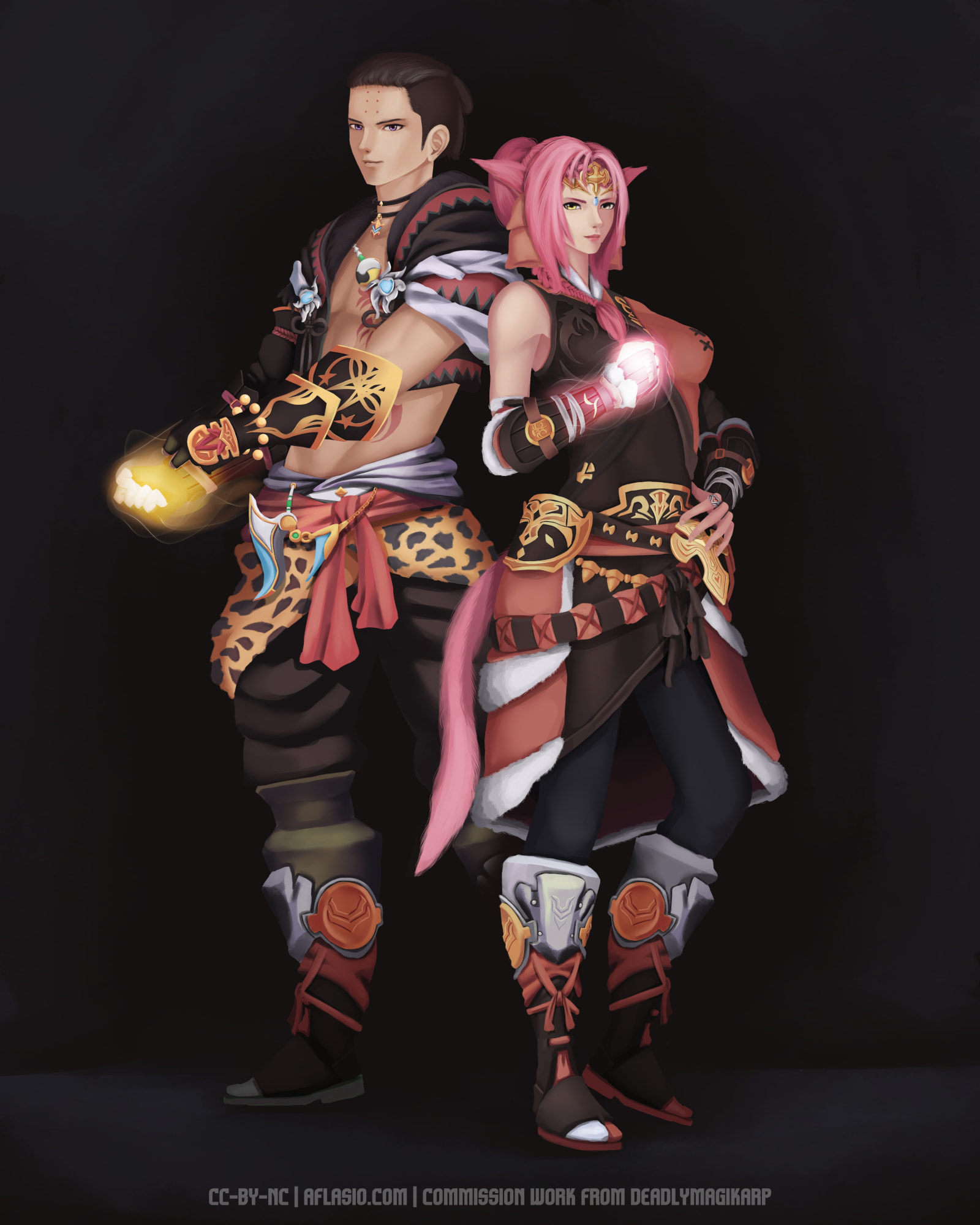 Full body Character Painting - Artists&Clients