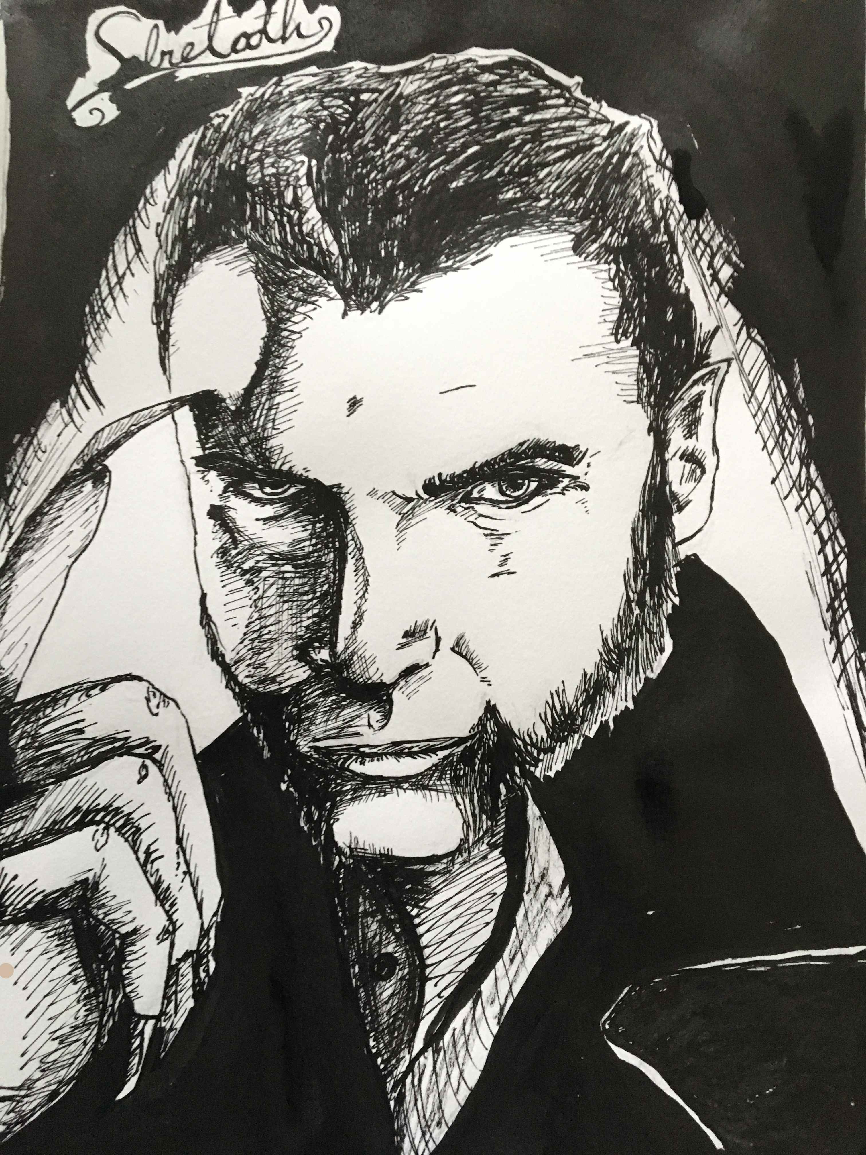 Ink portrait - Artists&Clients