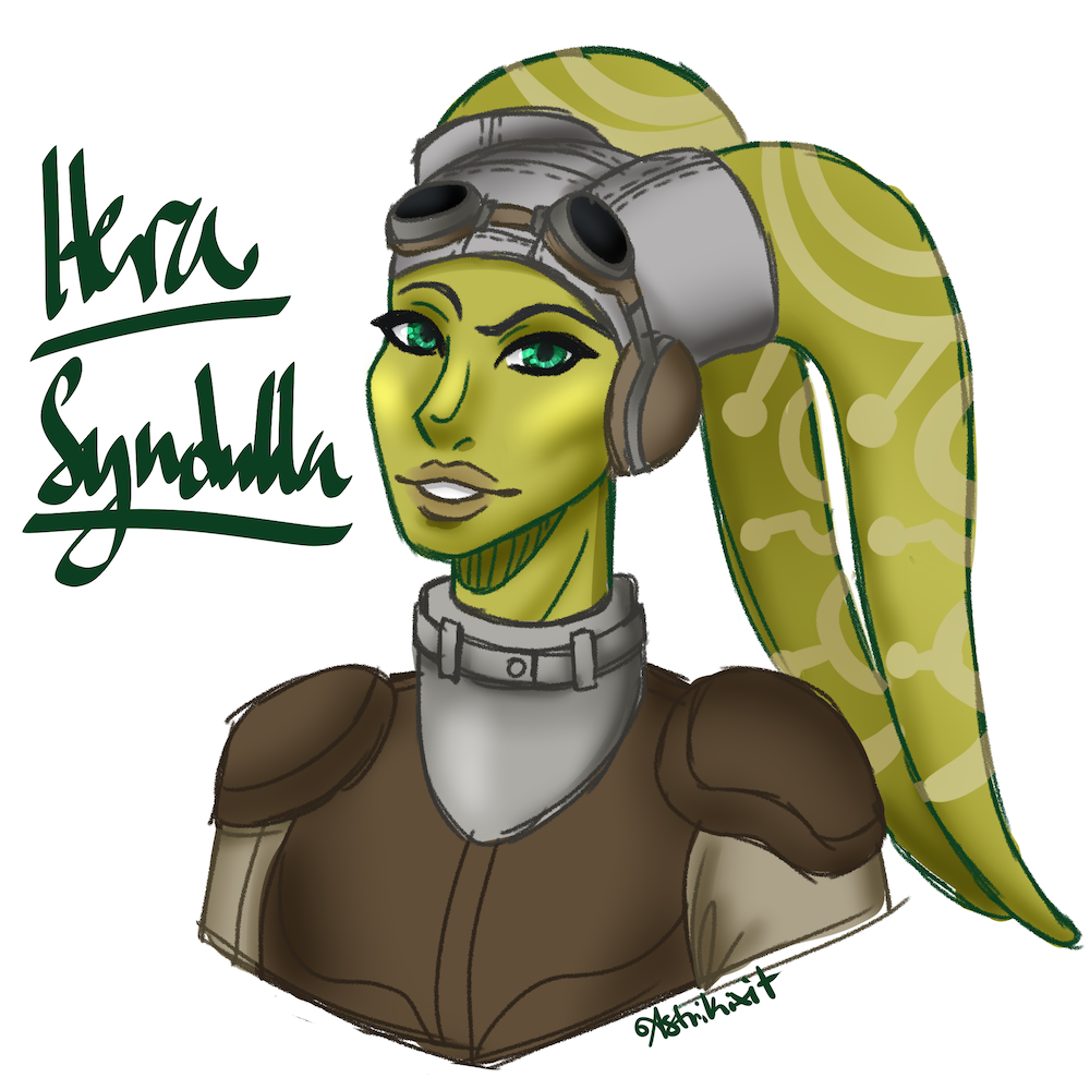 Shaded Digital Bust - Artists&Clients