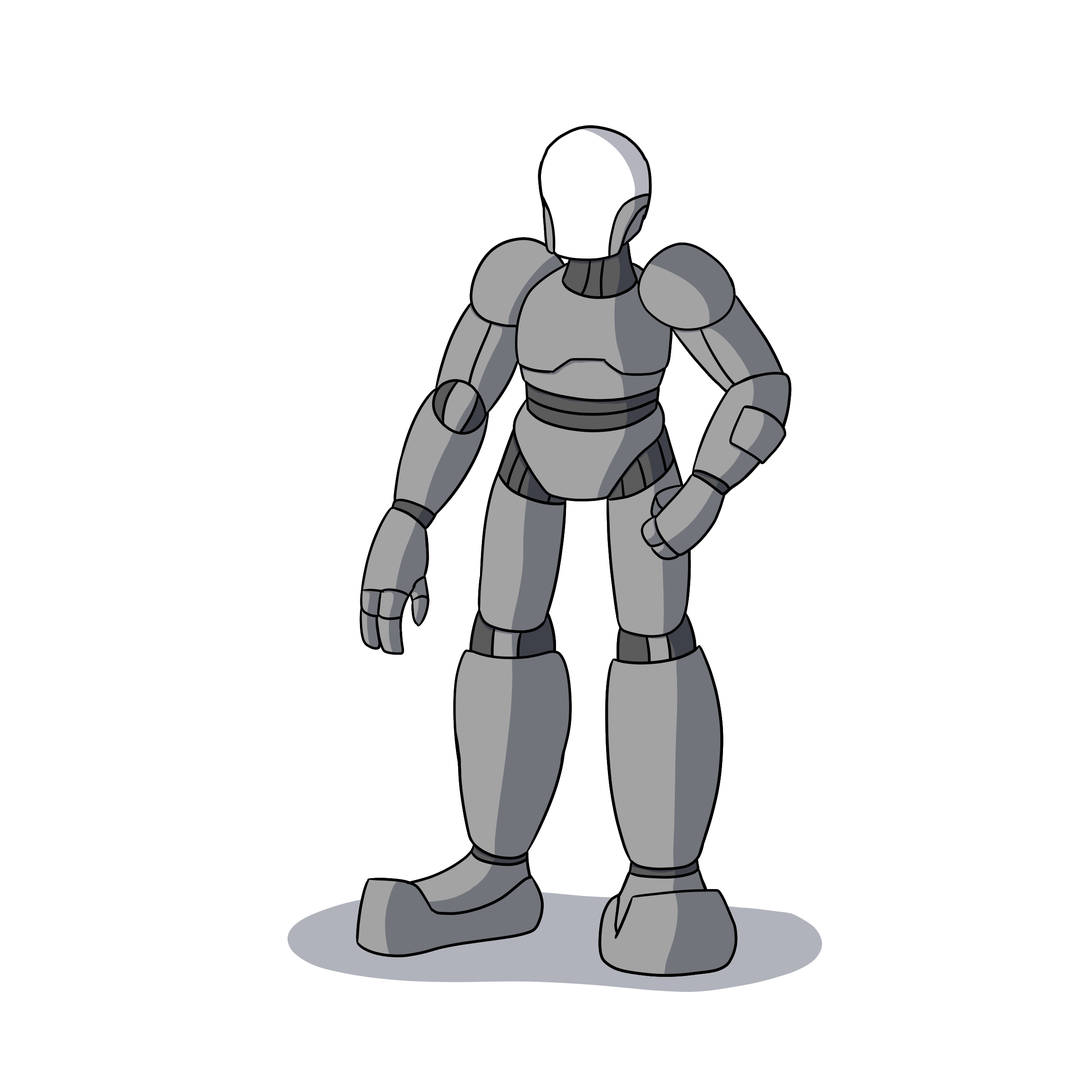 Full Body Shaded - Artists&Clients