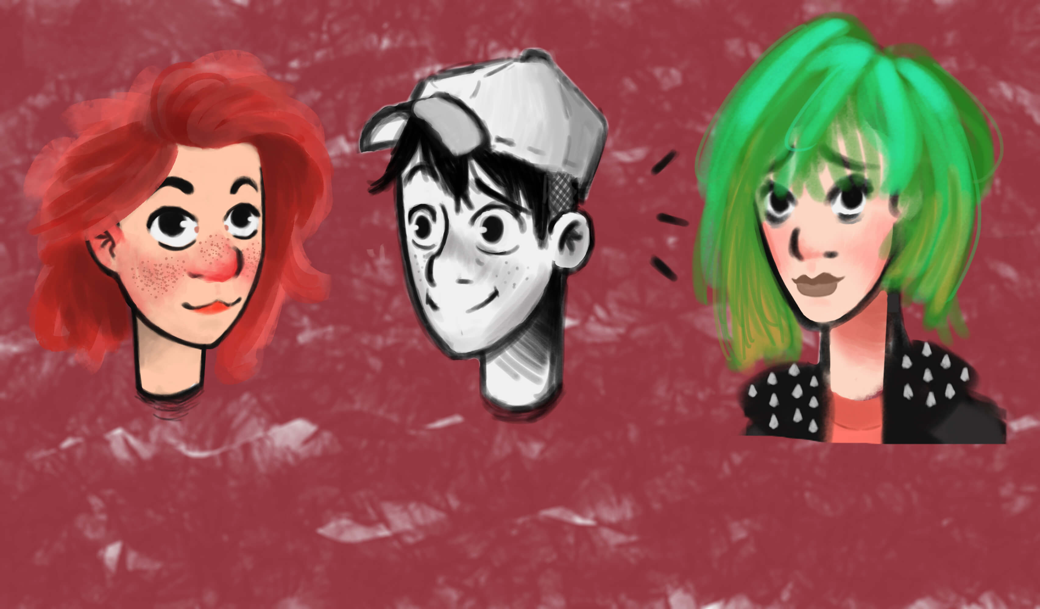 Avatar colored sketch - Artists&Clients