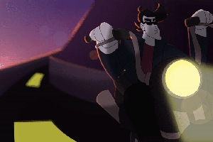 GIF loop Animated character - Artists&Clients