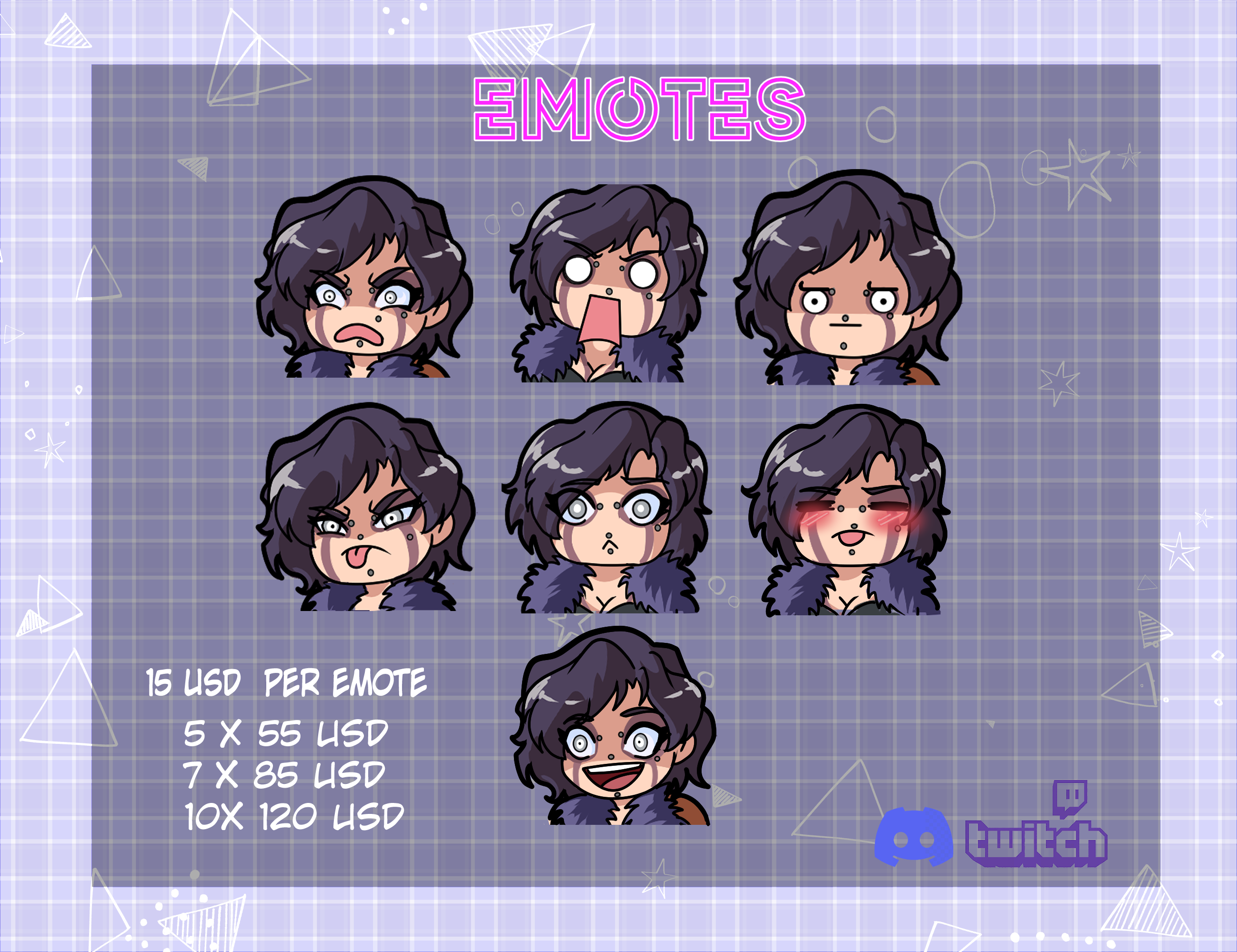 TWITCH & DISCORD EMOTES - Artists&Clients