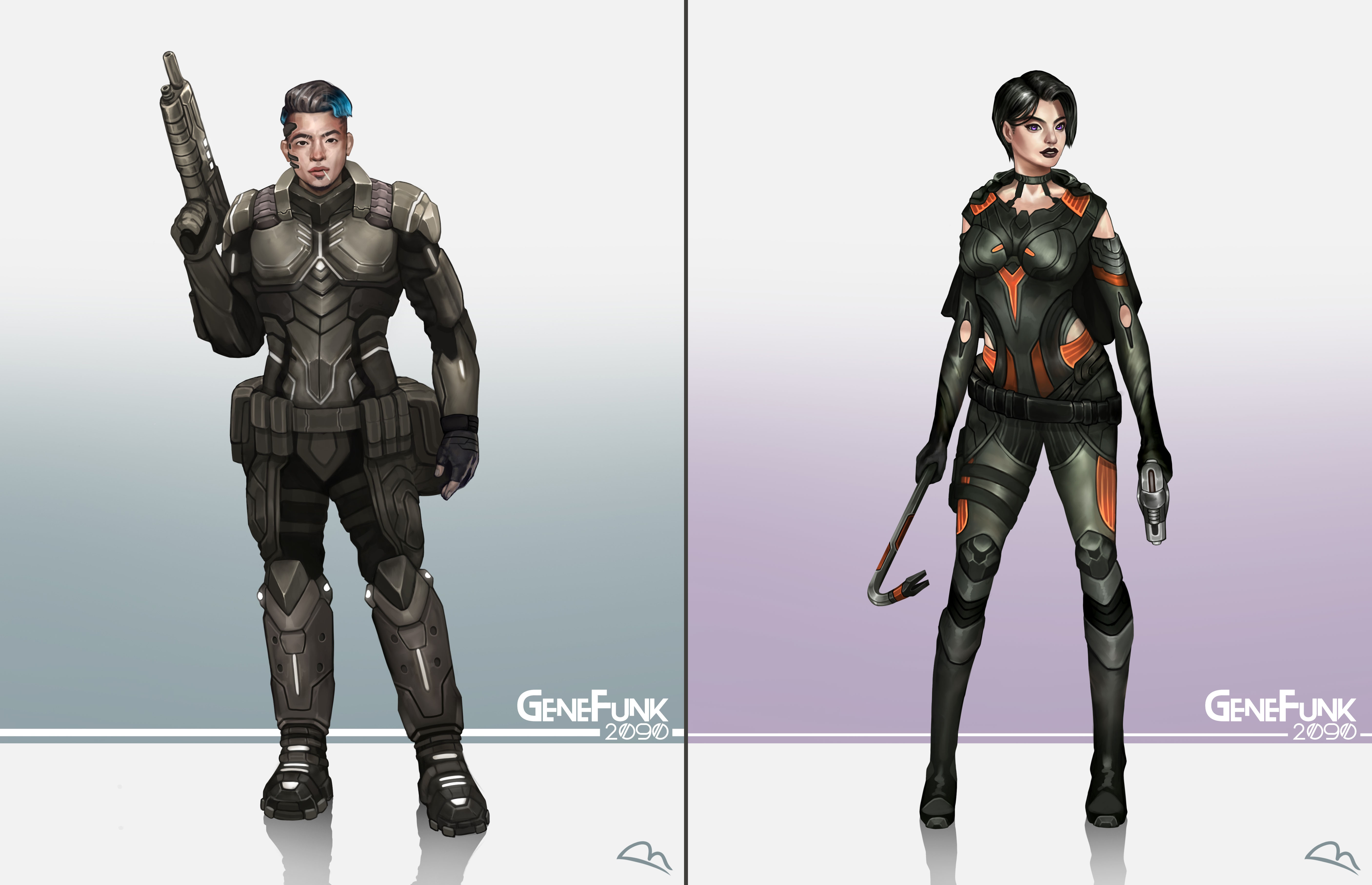Character Design Full-Body - Artists&Clients