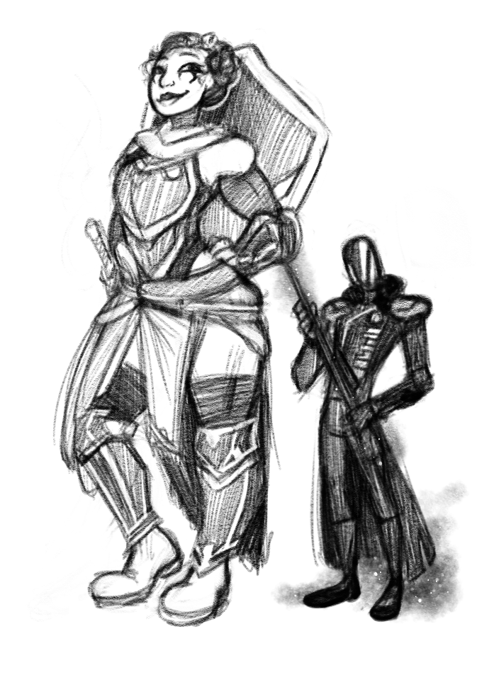 Full body Character Sketch - Artists&Clients