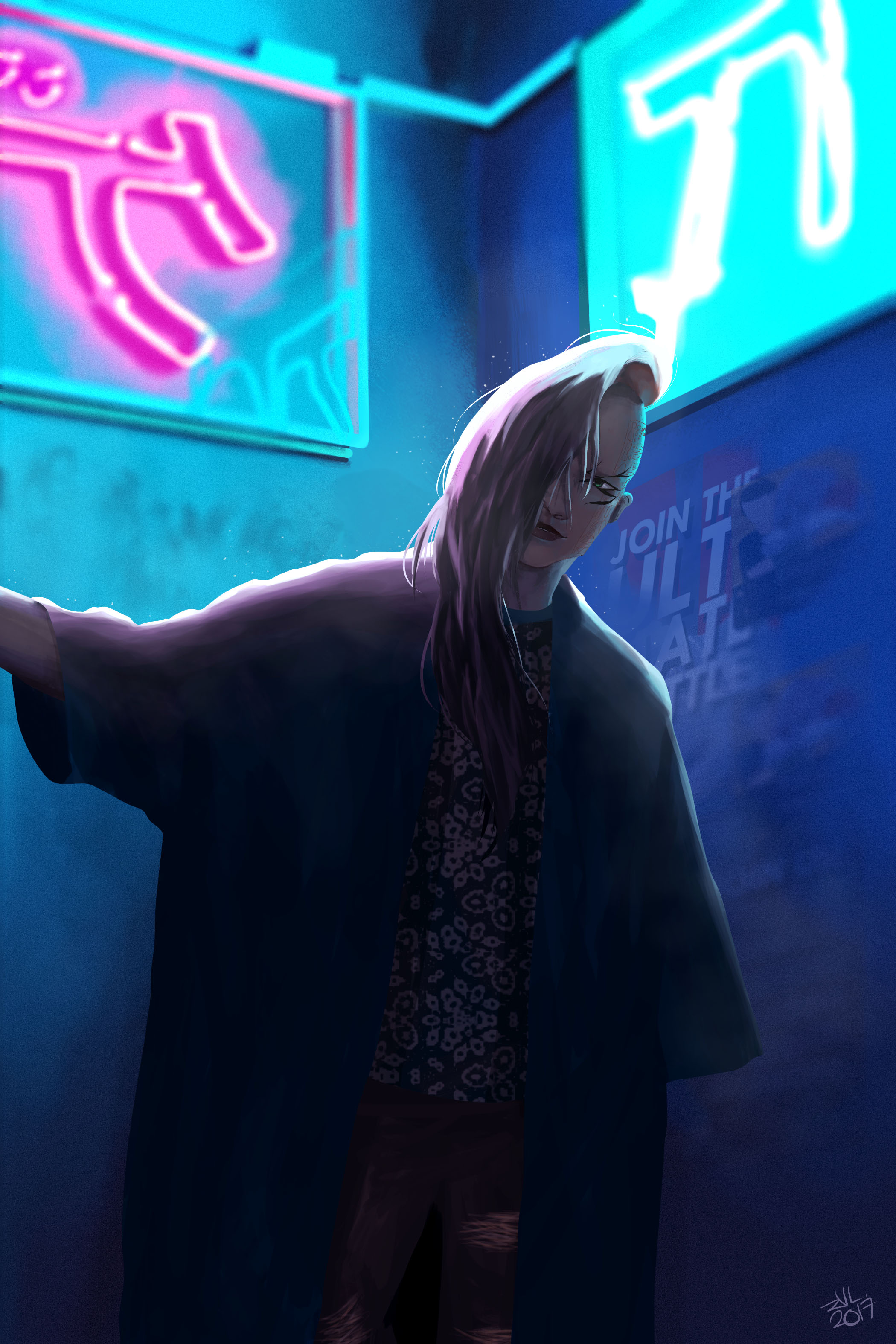 Fully rendered with background - Artists&Clients