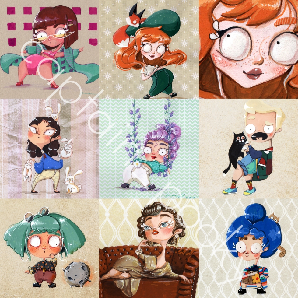 Colored character, full body with many details - Artists&Clients