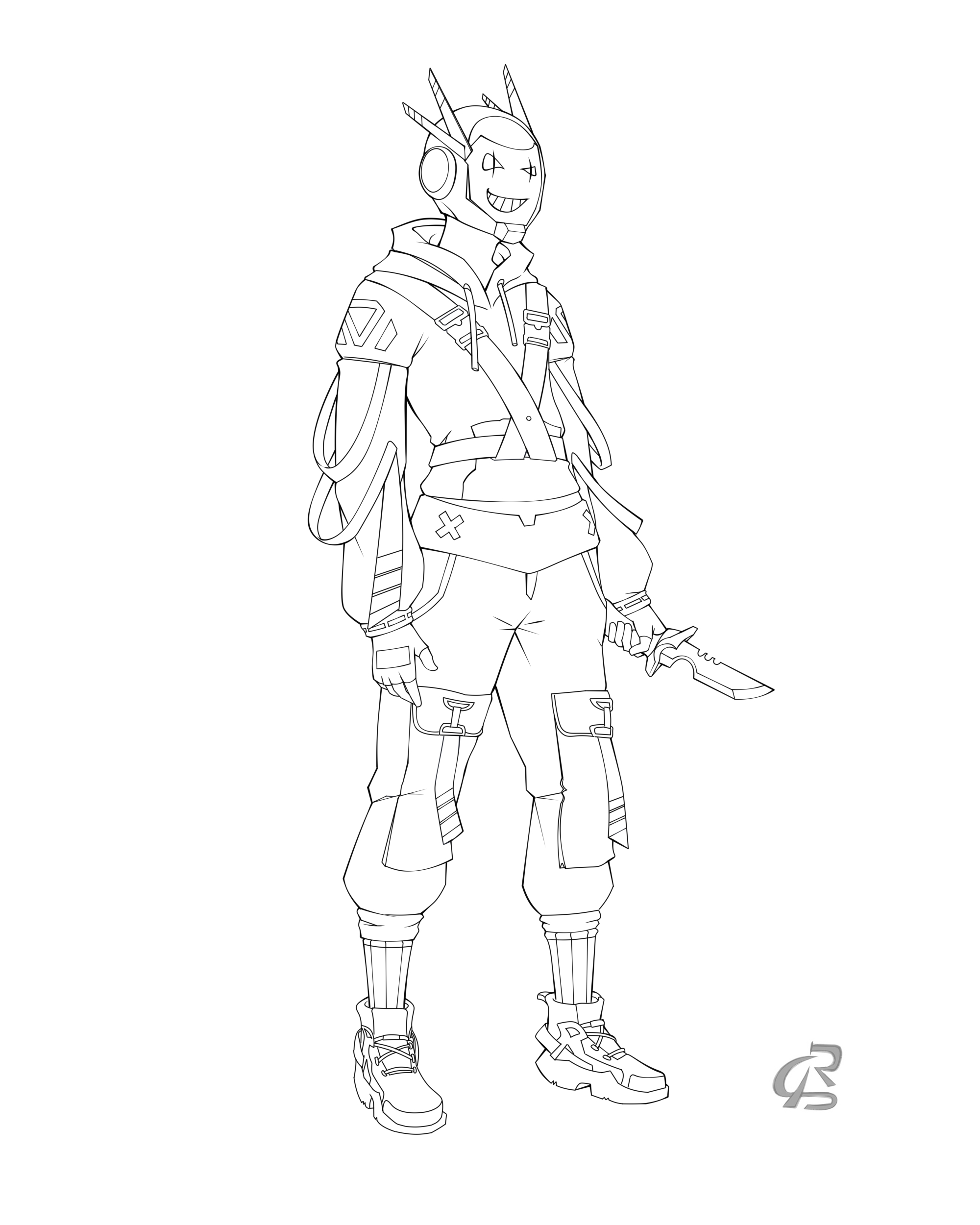 full body line art - Artists&Clients