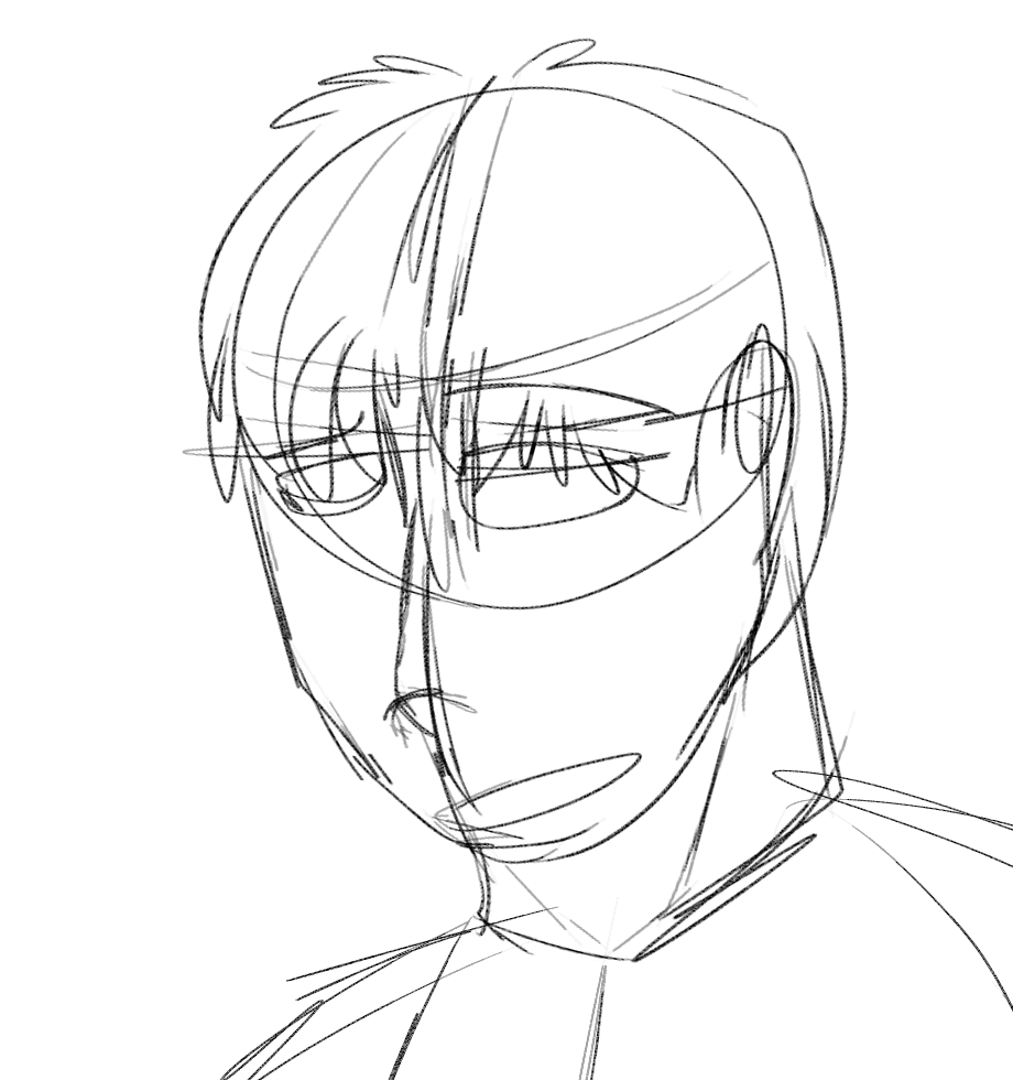 Sketch headshot - Artists&Clients