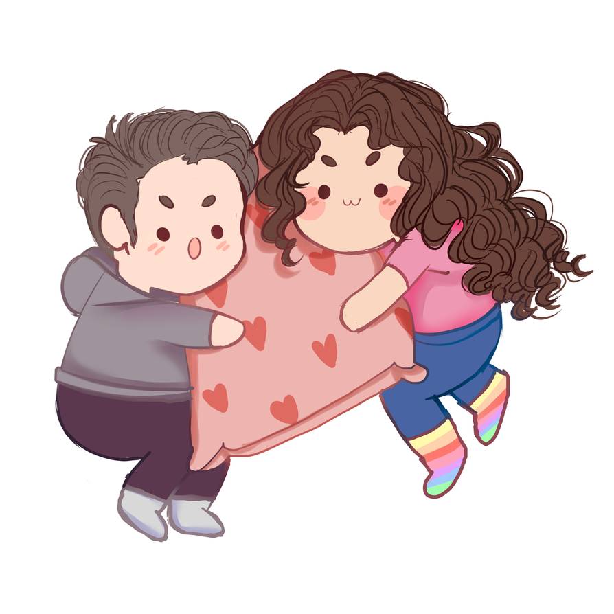 Chibi Anime Couple Drawing! - Artists&Clients