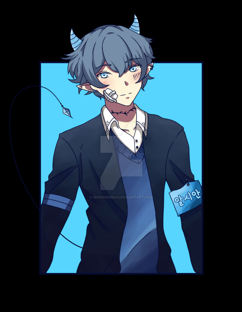 Anime Half Body Commission - Artists&Clients