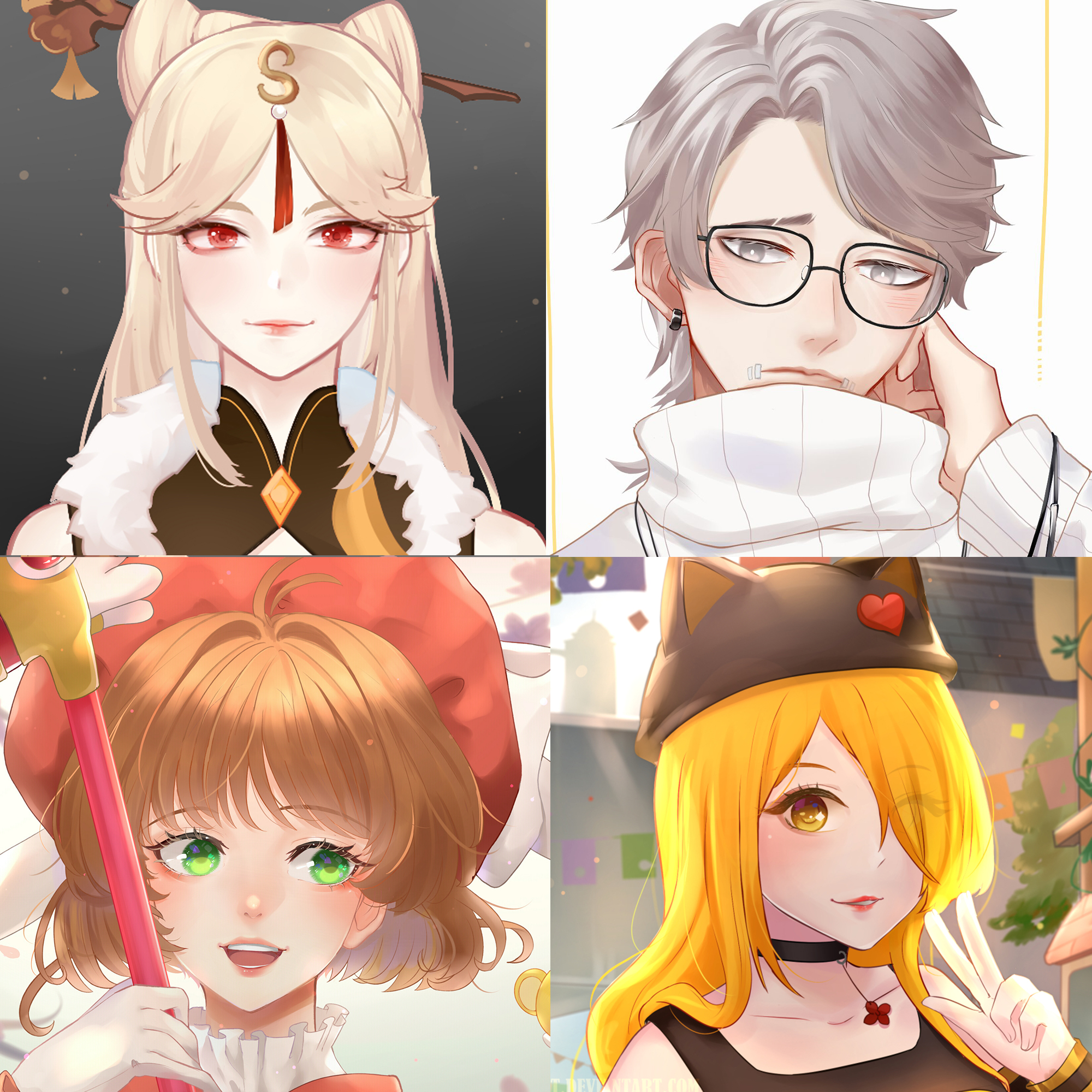 Simple anime style portrait - Artists&Clients