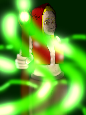 Full Colored Character with Background - Artists&Clients