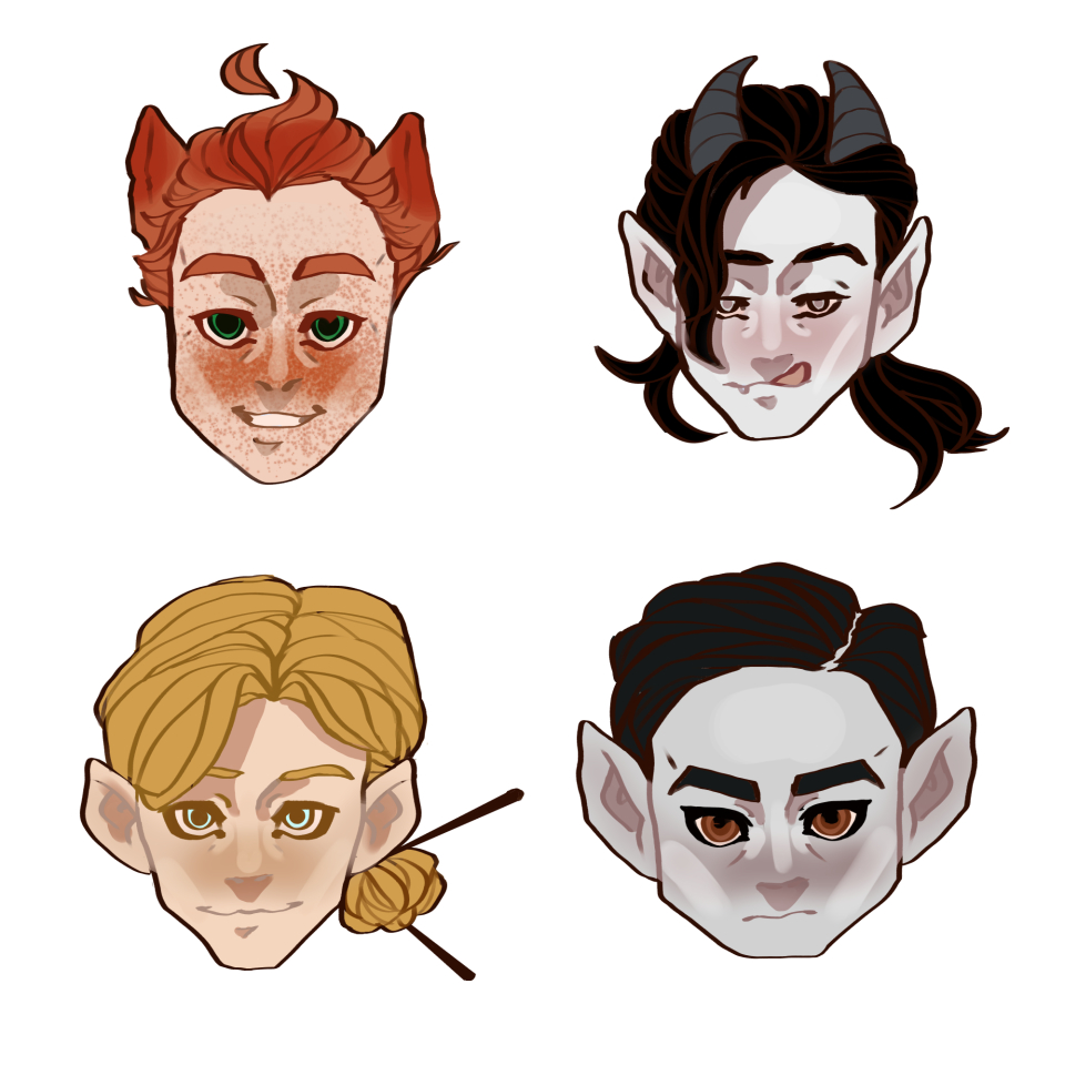 Chibi icons - Artists&Clients