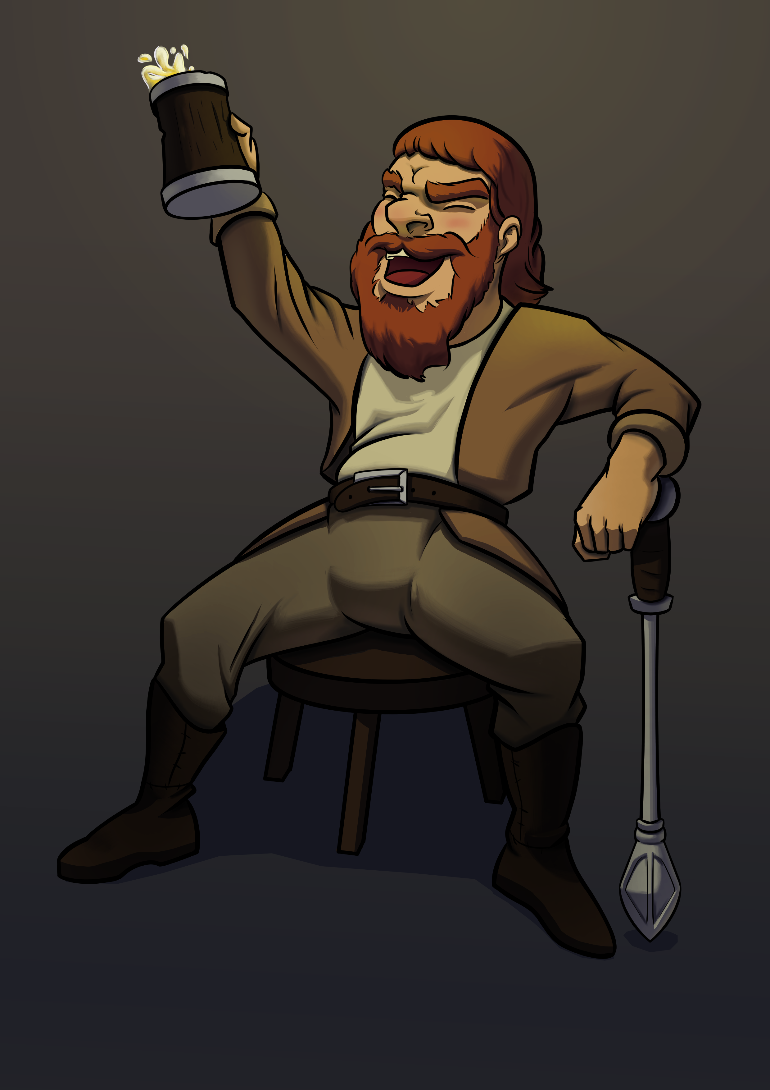 Fullbody, Full Color Characters - Artists&Clients