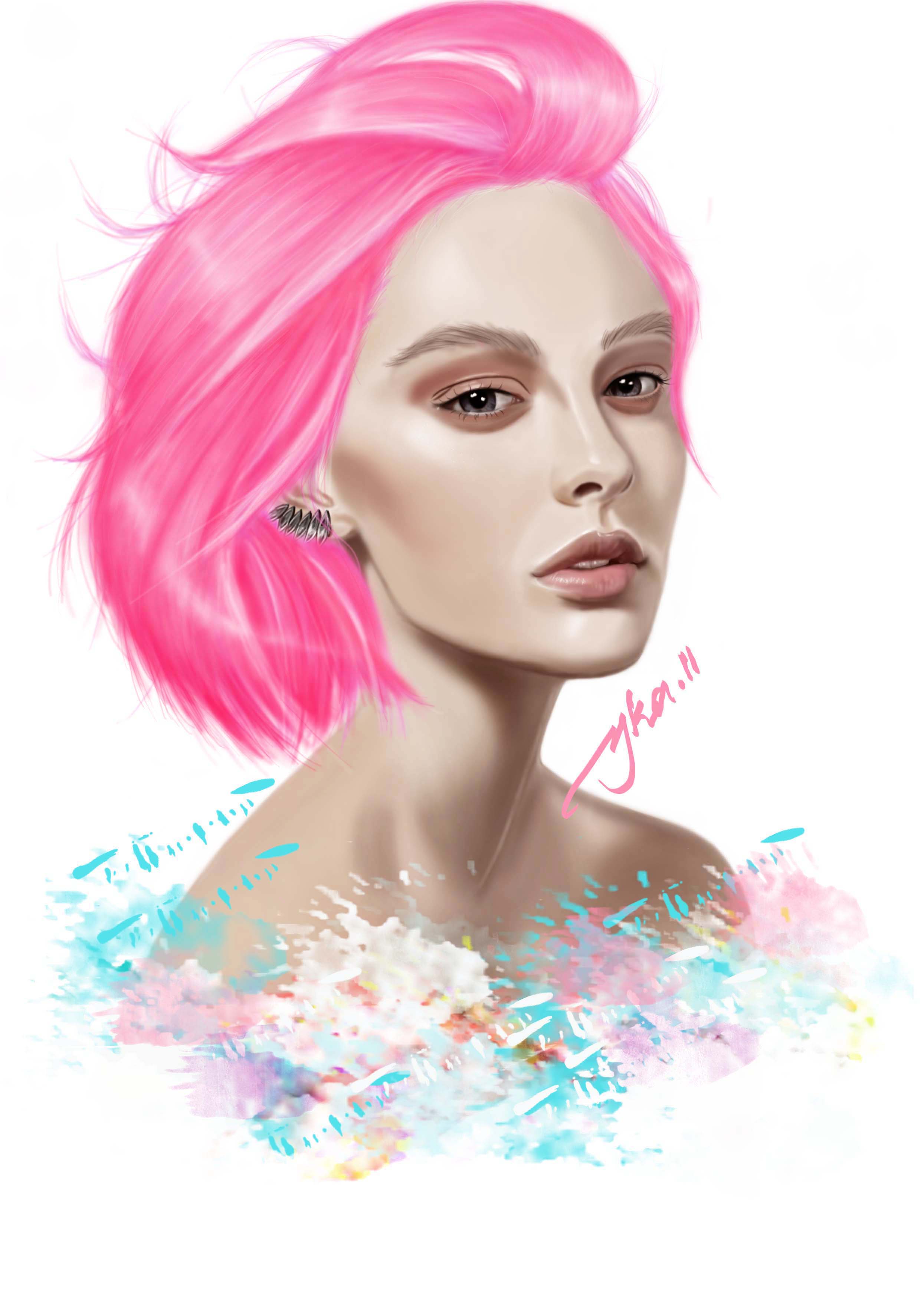 Full colored portrait - Artists&Clients